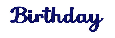 Birthday Wording Digital Design File