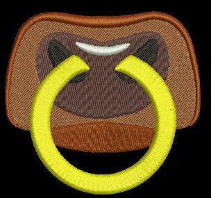 Bull Nose Ring 4x4 Digital Design File