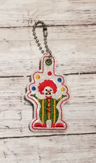 Circus Clown Charm Digital File