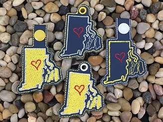 Rhode Island State Snap Tab Digital File